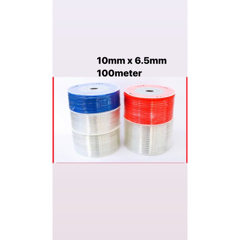 Jual SELANG ANGIN POLYURETHANE PNEUMATIC PU / SELANG PU 10MM X 6.5MM ...