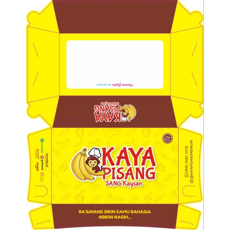 Jual DUS CUSTOM (ORDER 3000 PCS) ukuran 18,5x11x5 cm | Shopee Indonesia