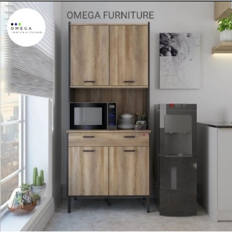 Jual ACTIV Kitchen Cabinet Lemari Kabinet Dapur 2 Pintu Industrial ...
