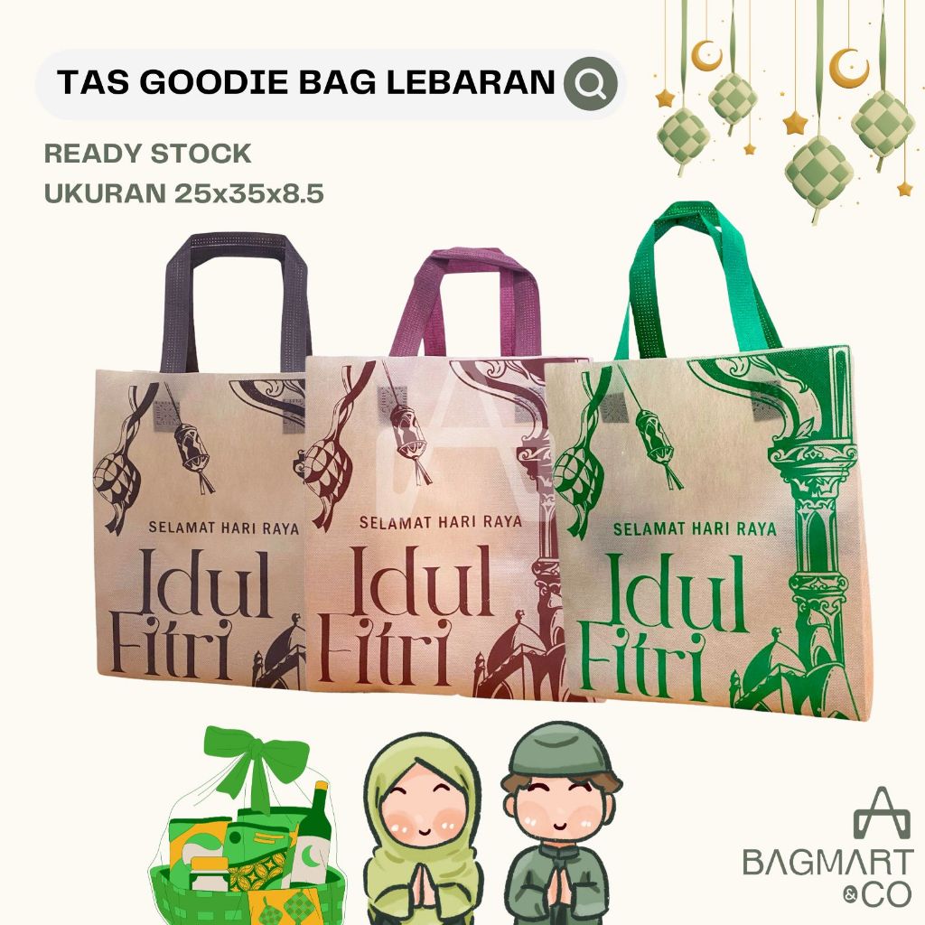 Jual Goodie Bag Tas Lebaran Hari Raya Idul Fitri Bingkisan Souvenir ...
