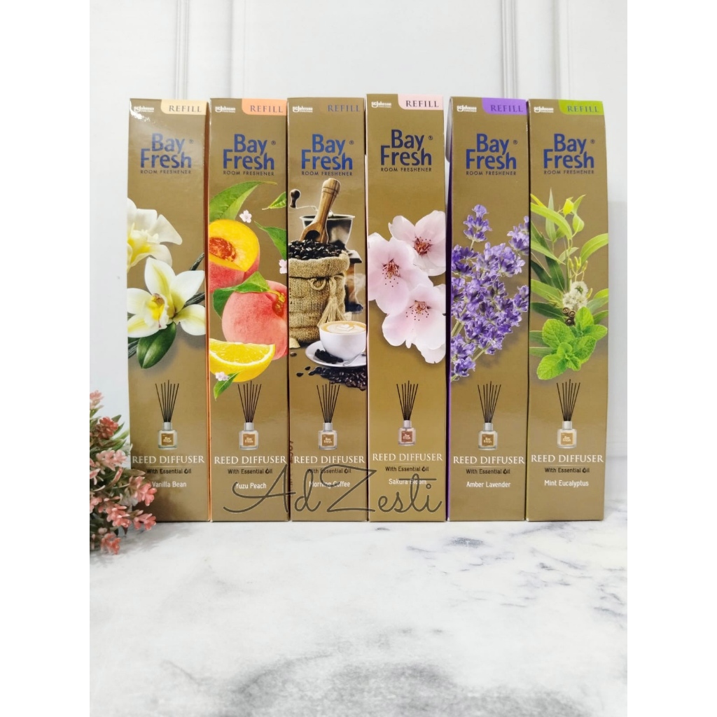 Jual Bay Fresh Reed Diffuser Refill (Isi 7batang + 30 ml) | Shopee ...