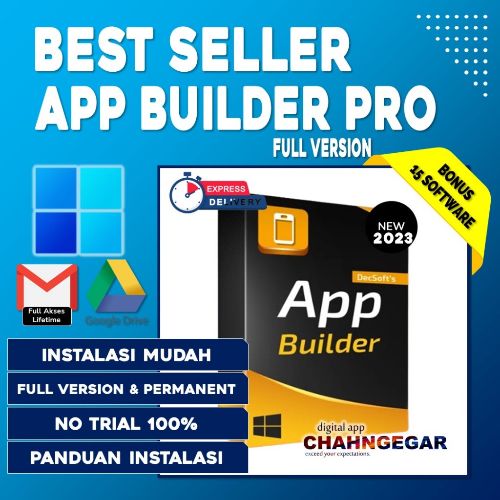 Jual Software App Builder 2024 Full Permanen | Shopee Indonesia