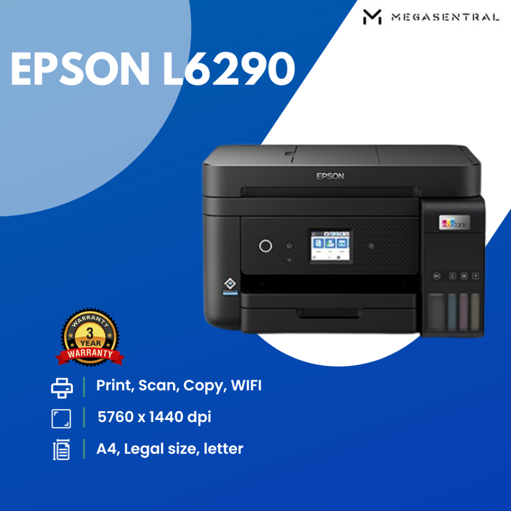 Jual Printer Epson L6290 L 6290 L-6290 Duplex All in One F4 ADF WIFI ...