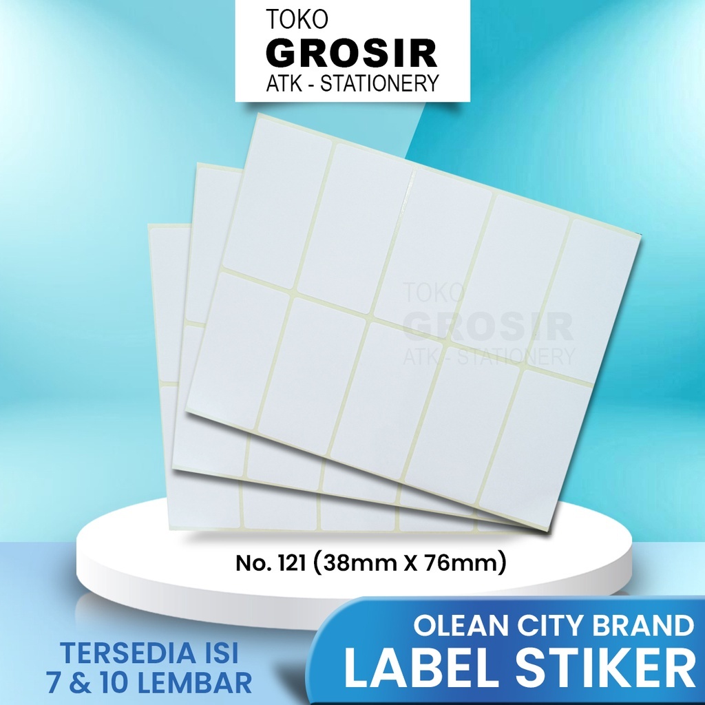 Jual Kertas Stiker Label OCI (OLEAN CITY) | Shopee Indonesia