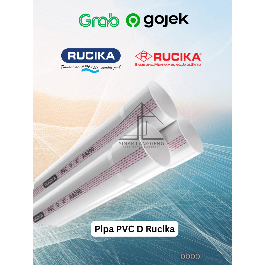 Jual (PER BTG 4MTR) PIPA RUCIKA D 3" INCH - RCK PVC WAVIN PIPA AIR MOF ...