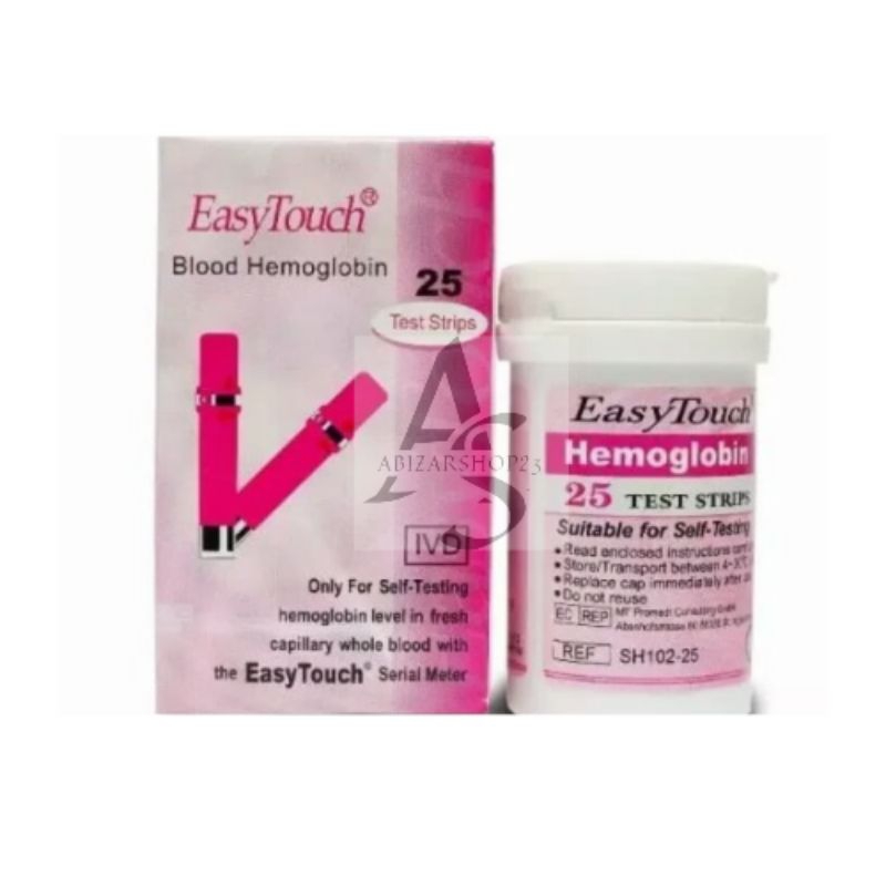 Jual Strip easy touch HB/Stik Hemoglobin Easy Touch | Shopee Indonesia