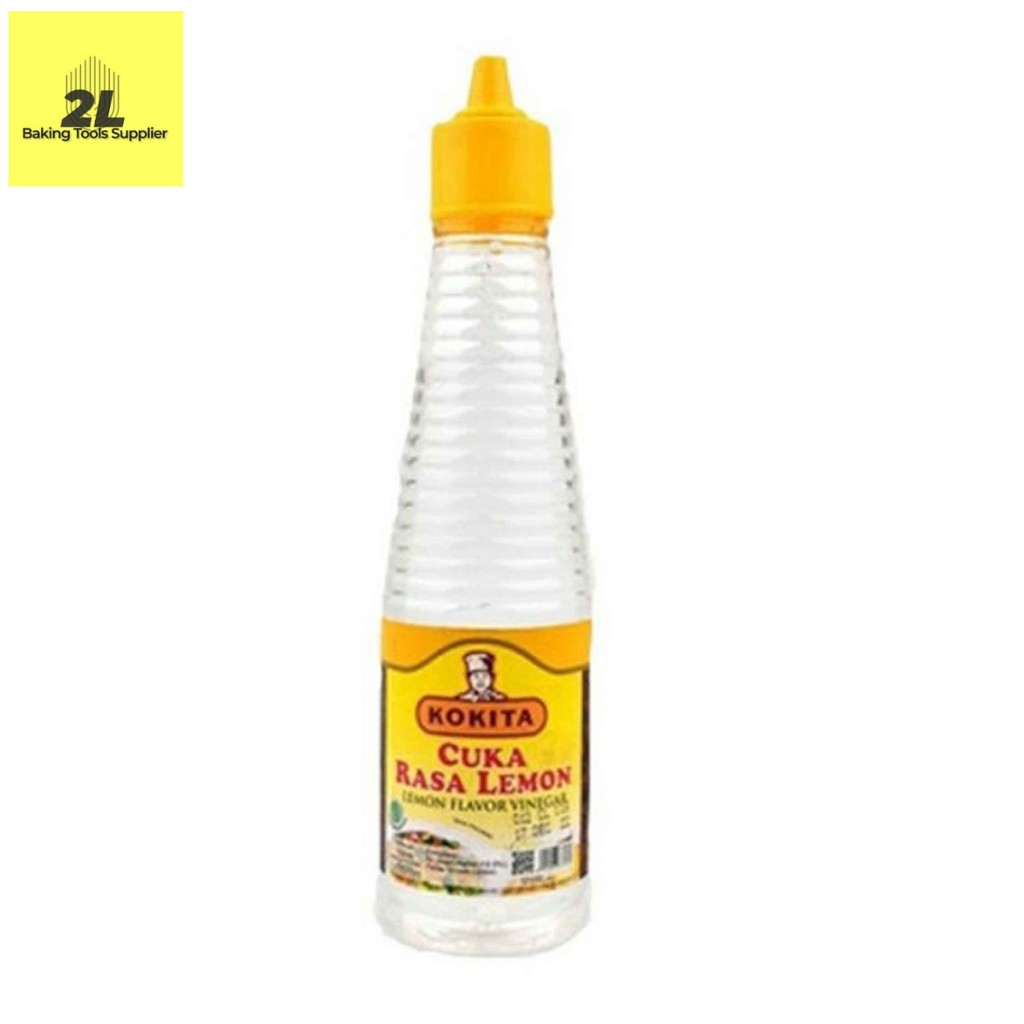 Jual Kokita cuka rasa lemon / lemon flavor vinegar 130 ml | Shopee ...