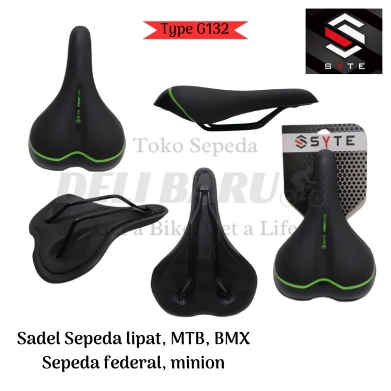 Jual SYTE SADEL TYPE G132 JOK SEPEDA BMX LIPAT MTB FEDERAL MINION FIXIE ...