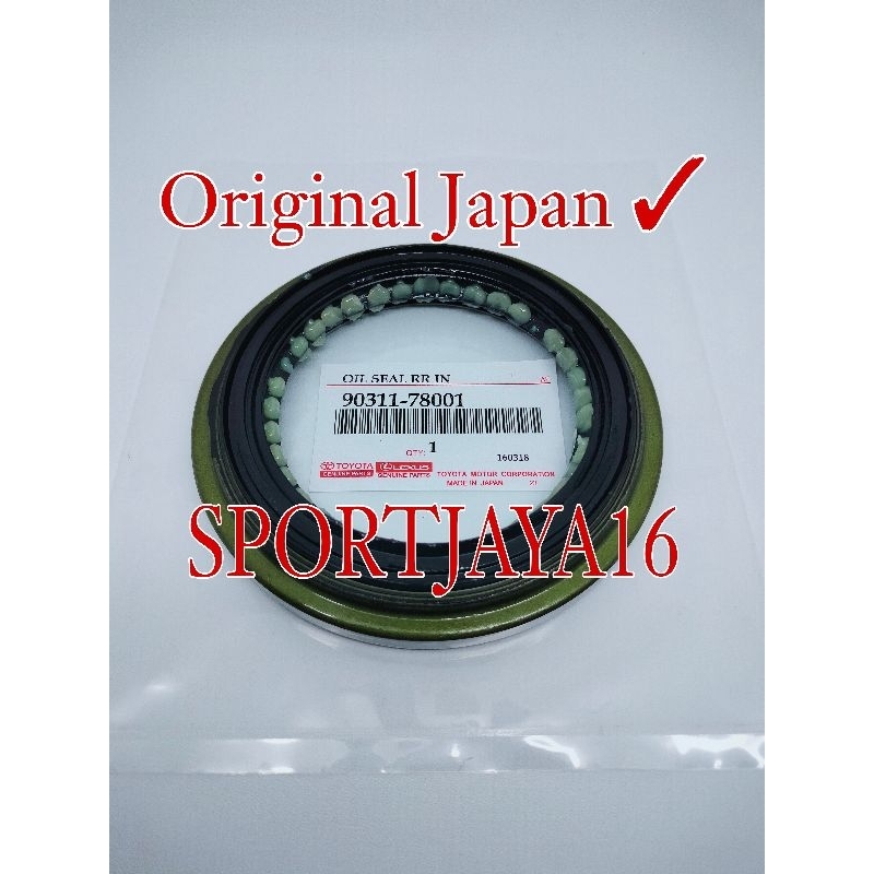 Jual OIL SEAL SIL RODA BELAKANG DALAM DYNA HINO DUTRO 125LT 90311-78001 ORI JAPAN | Shopee Indonesia