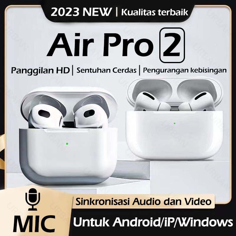Jual Air Pro 2 TWS Wireless Earphone Bluetooth Android with Microphone ...
