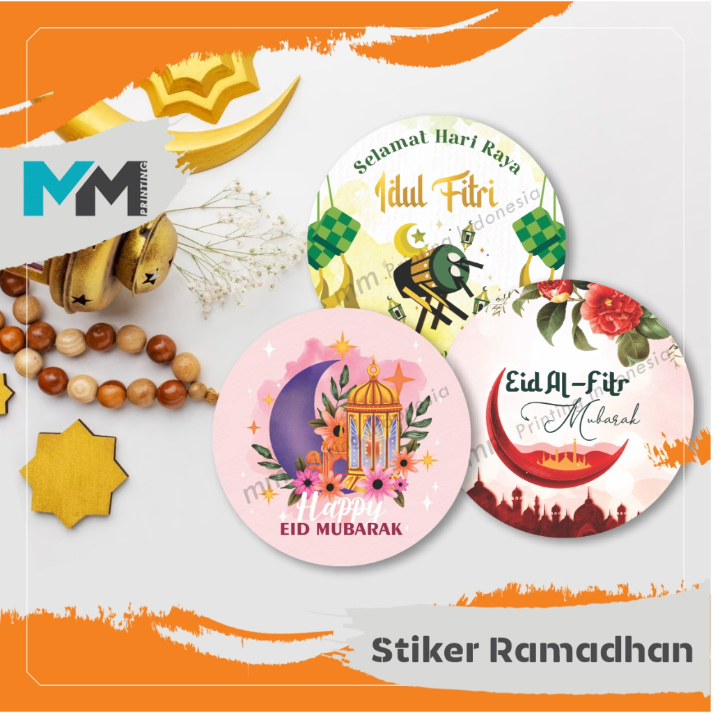 Jual [20pcs]Stiker Idul Fitri/Stiker Lebaran/Stiker ucapan selamat hari ...