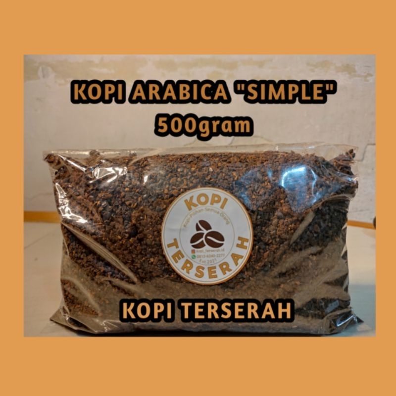 Jual Kopi Arabica Simple 500gram Aceh Gayo | Shopee Indonesia
