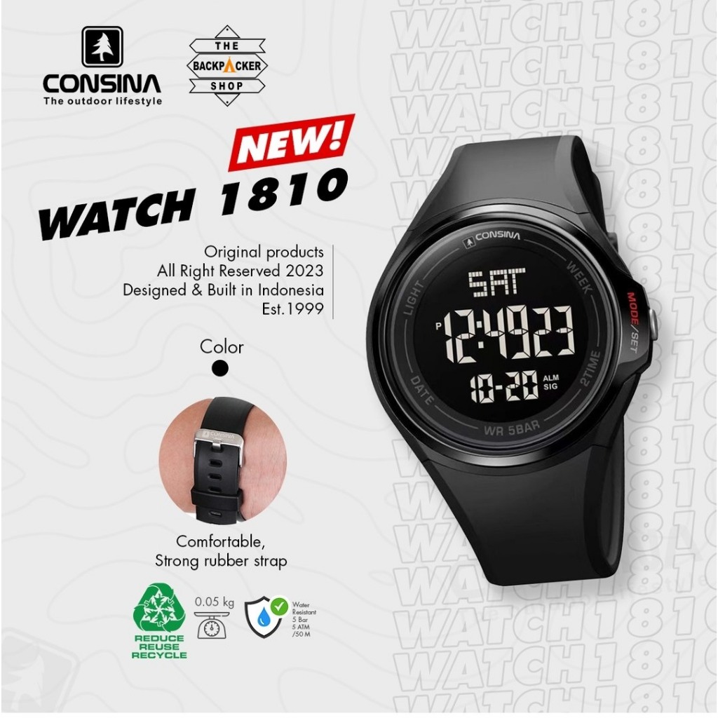 Jual Consina Jam tangan 1810 outdoor digital sport | Shopee Indonesia