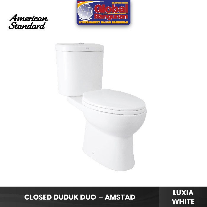 Jual Closet Duduk Duo Luxia White - AMSTAD | Shopee Indonesia