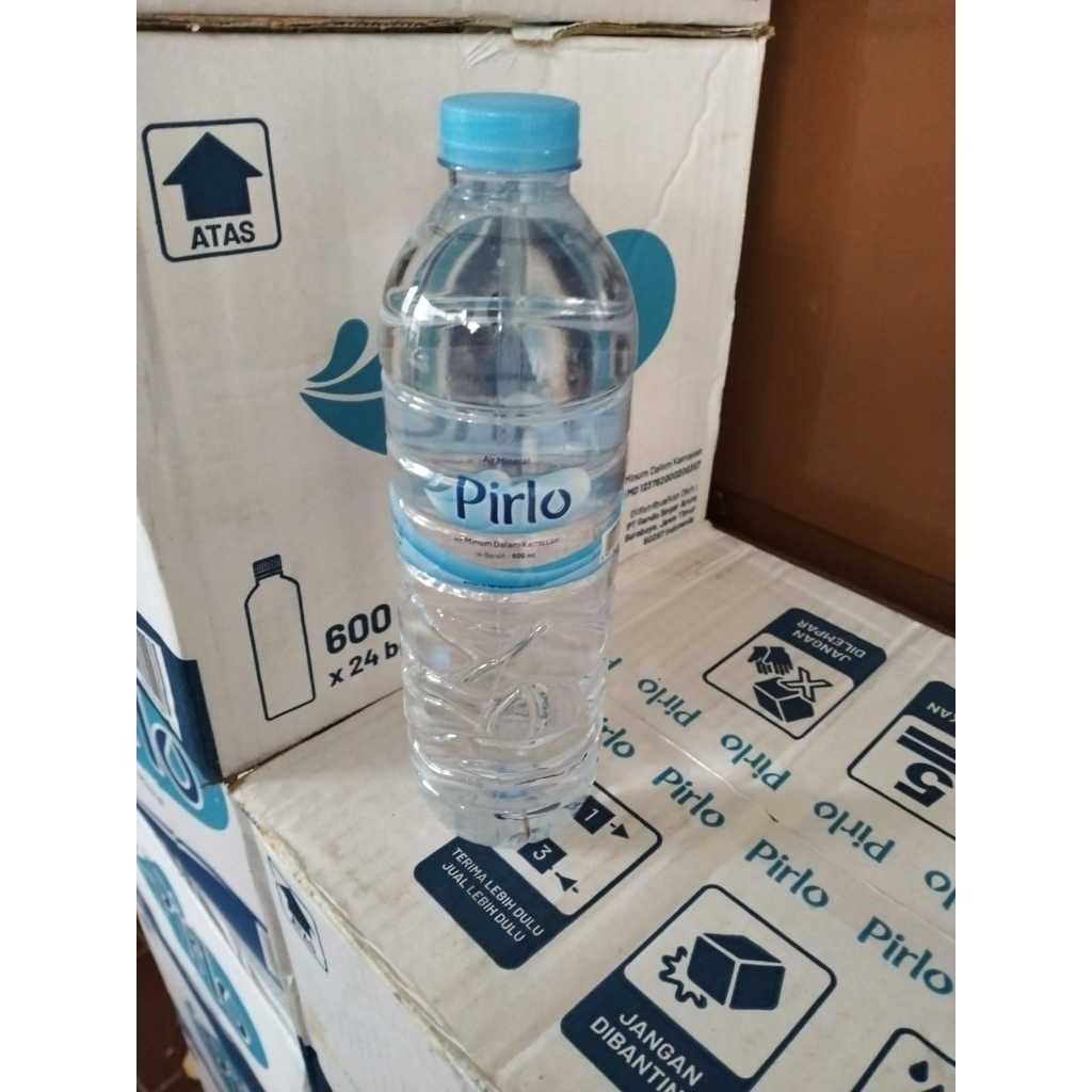 Jual PIRLO /CLUB AIR MINERAL 600 ML ( 1 DUS) | Shopee Indonesia