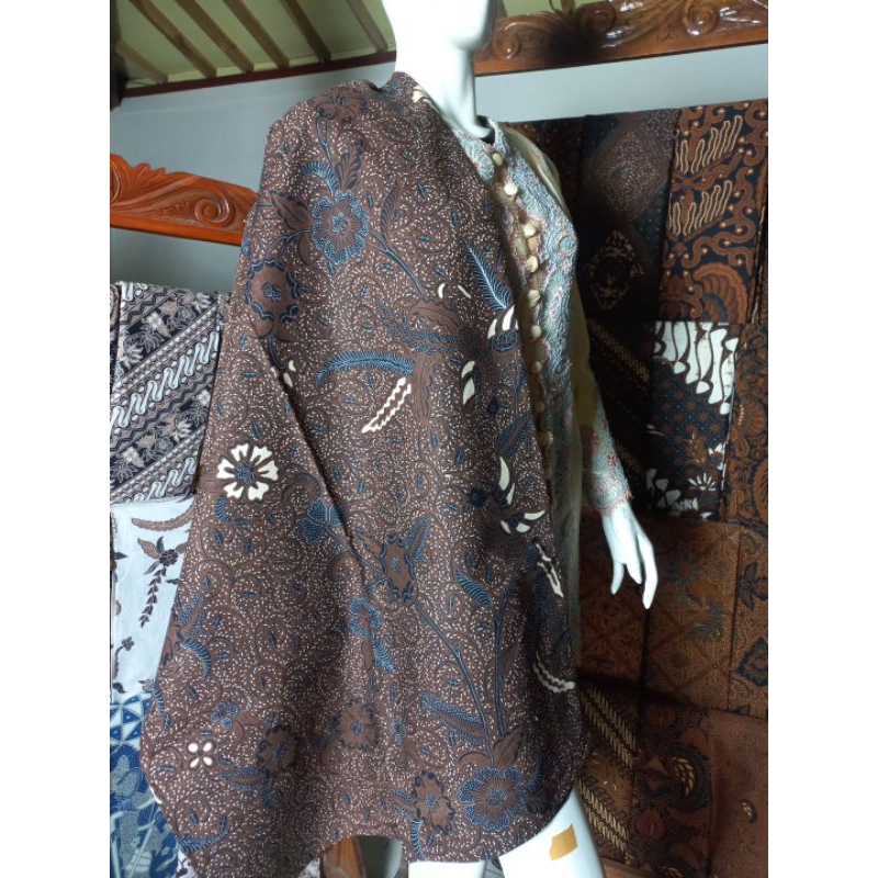 Jual Jarik dan Rok Batik Motif Boket Ukel Coklat Tua Bawahan Kebaya ...