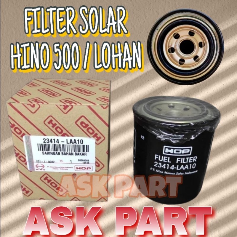Jual FUEL FILTER UPPER SARINGAN SOLAR ATAS HINO 500 DUTRO RANGER LOHAN ...