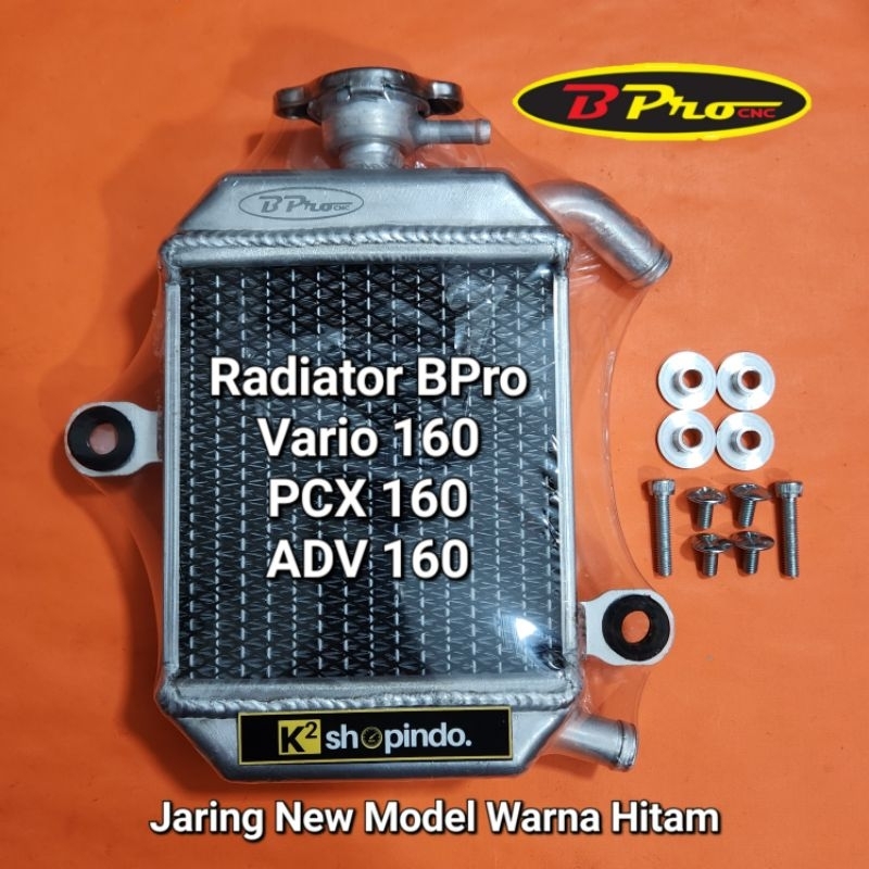 Jual Radiator Bpro Aerox Nmax Vario 125 150 160 PCX ADV 150 160 Original B Pro | Shopee Indonesia