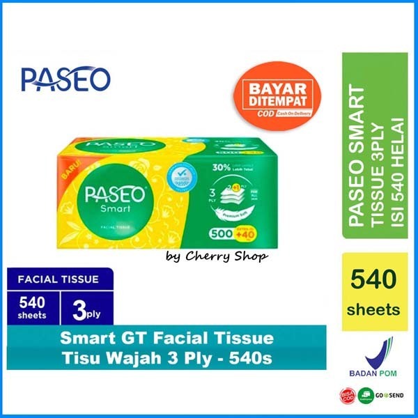 Jual tisu paseo smart 540 helai facial tissue PROMO !!! | Shopee Indonesia