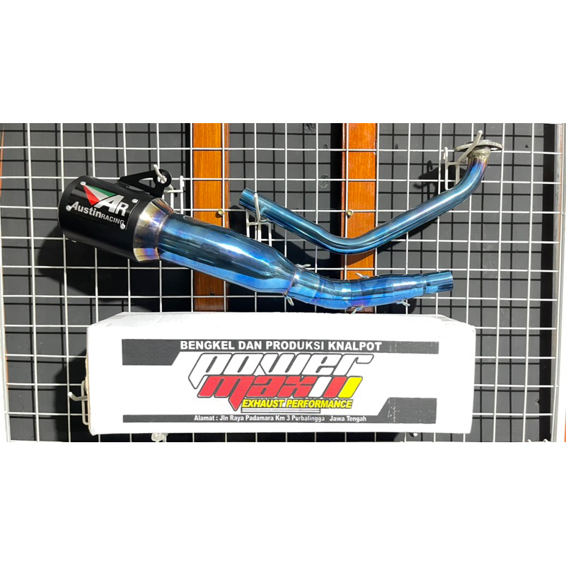 Jual Knalpot Austin Racing R15 CB150R Suzuki GSX Full System PNP ...