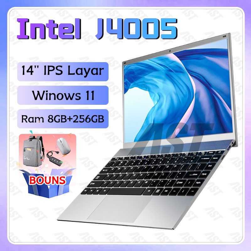 Jual AST laptop baru Intel J4005 14'' 8G/256GB SSD,Win11+office,IPS ...