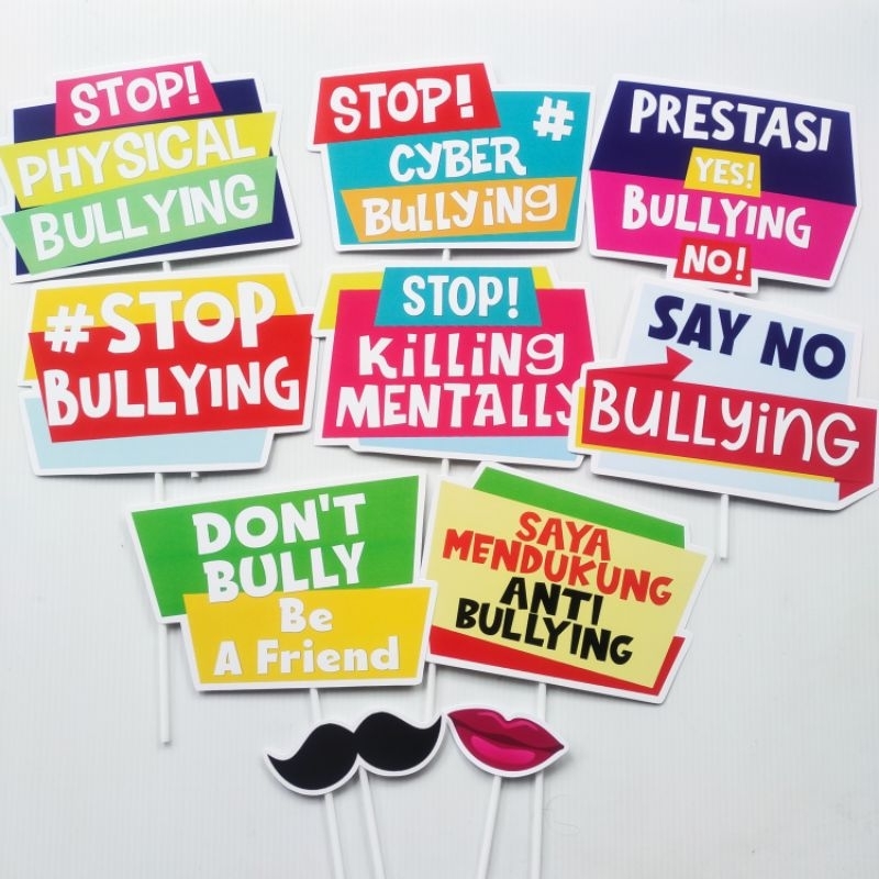 Jual PROPS PHOTOBOOTH TEMA BULLY | Shopee Indonesia