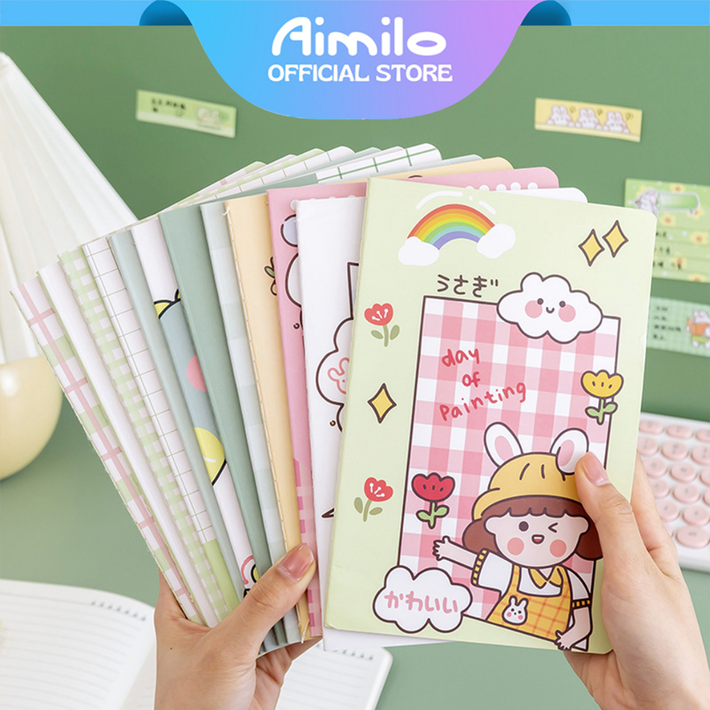 Jual Aimilo Notebook A5 Buku Diary Aesthetic Buku Jurnal Buku Catatan ...