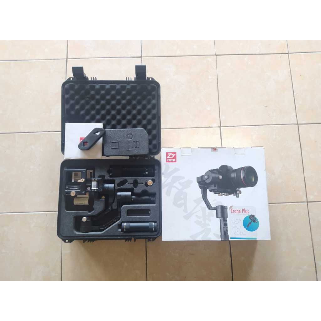 Jual Gimbal Zhiyun Crane Plus Stabillizer Kamera Second | Shopee Indonesia