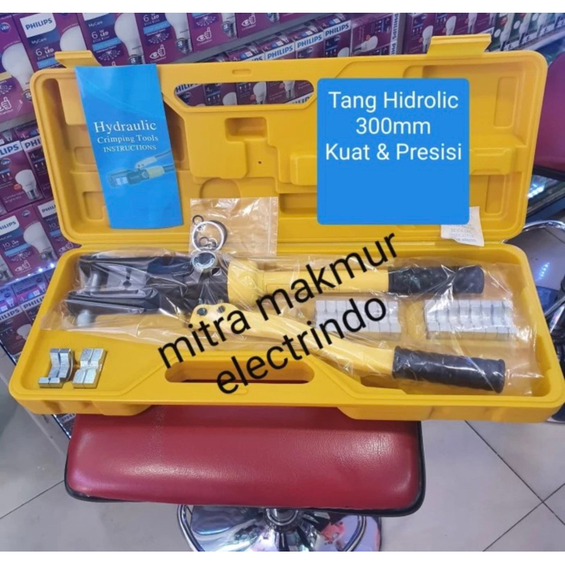 Jual Tang press hidrolik 300 / crimping tools 300 tahan kuat | Shopee ...