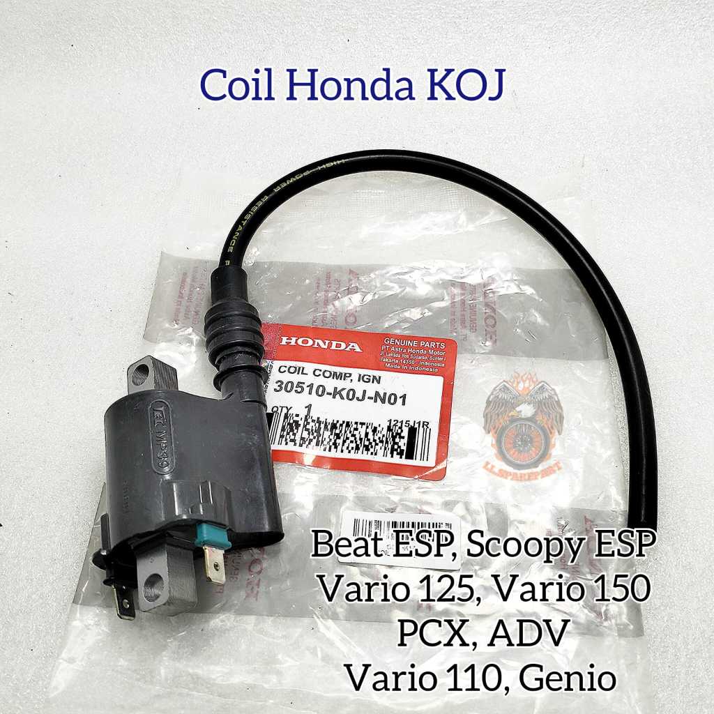 Jual COIL KOIL HONDA KOJ ORIGINAL BEAT SCOOPY ESP VARIO 110 VARIO 150 ...