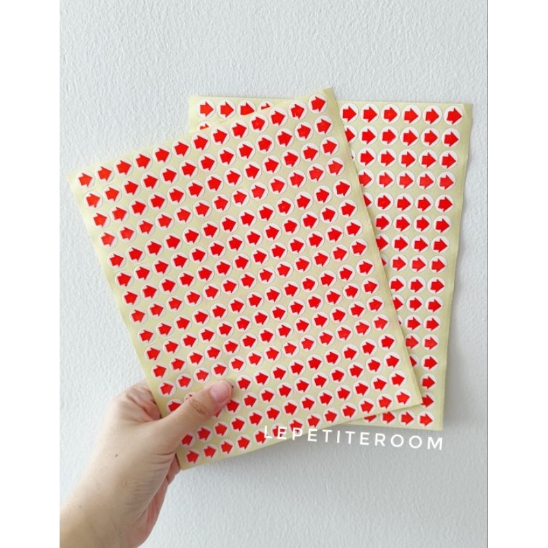 Jual STIKER PANAH / STIKER BENTUK PANAH / STICKER ARROW / LABEL PANAH ...