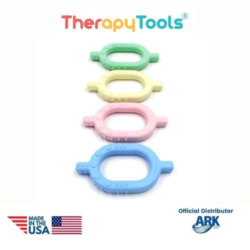 Jual Ark Textured Baby Grabber Original Oral Motor Chew Tool, Alat ...