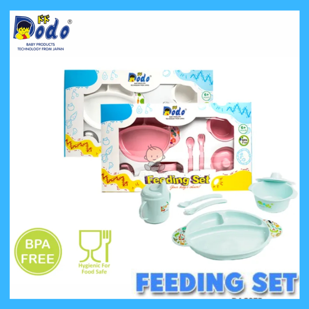 Jual Dodo Feeding Set Big DAC075 / Alat Makan Bayi | Shopee Indonesia