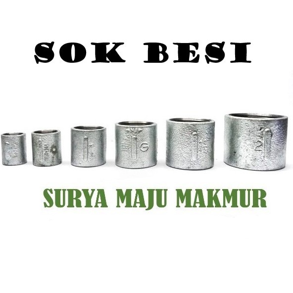 Jual Sock 6 Inch Besi Galvanis Sok 6 dim G Brand Galunggung sdd drat ...