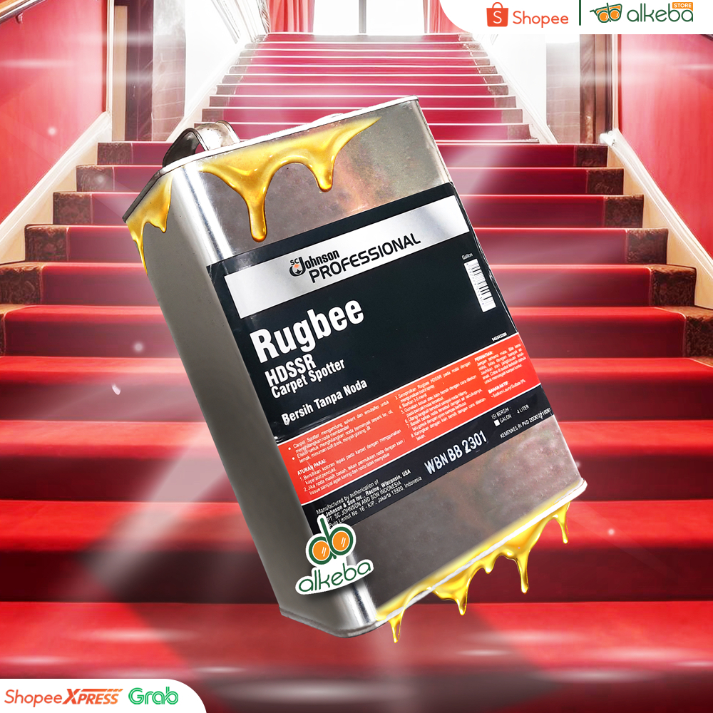 Jual Johnson Rugbee HDSSR Carpet 4 Liter – Pembersih Noda Spoting ...