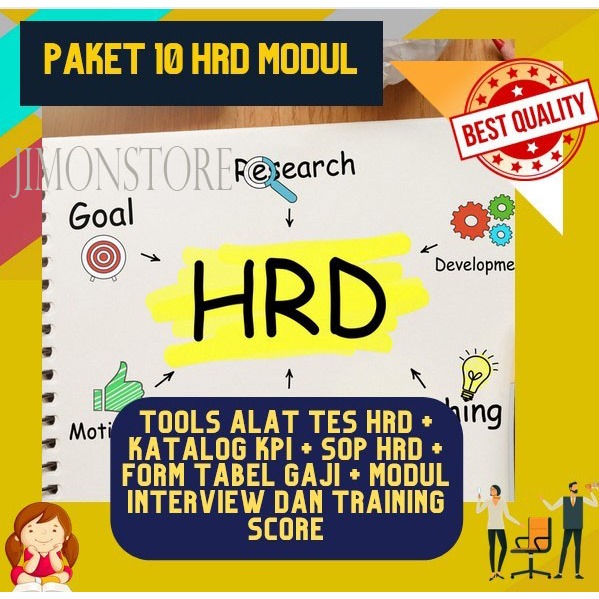 Jual 10 TOOL HRD : Modul Interview + Katalog KPI + SOP HRD + Form + Pelatih | Shopee Indonesia