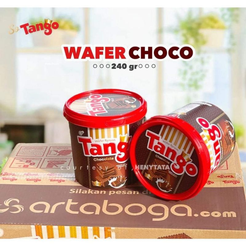 Jual WAFFER TANGO ember coklat SALE ( baca deskripsi) | Shopee Indonesia
