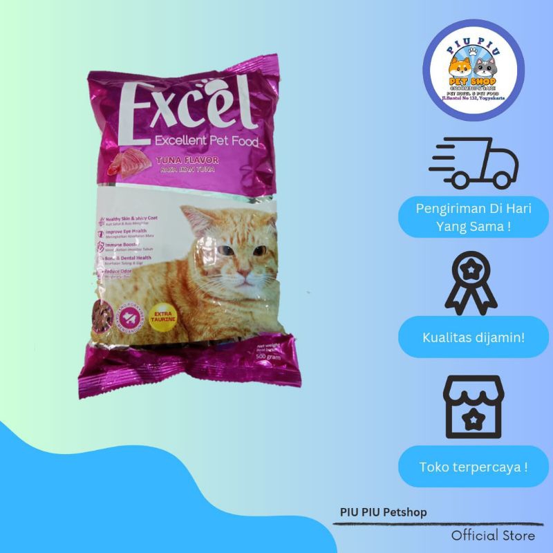 Jual Excel Cat Food 500 gr | Shopee Indonesia