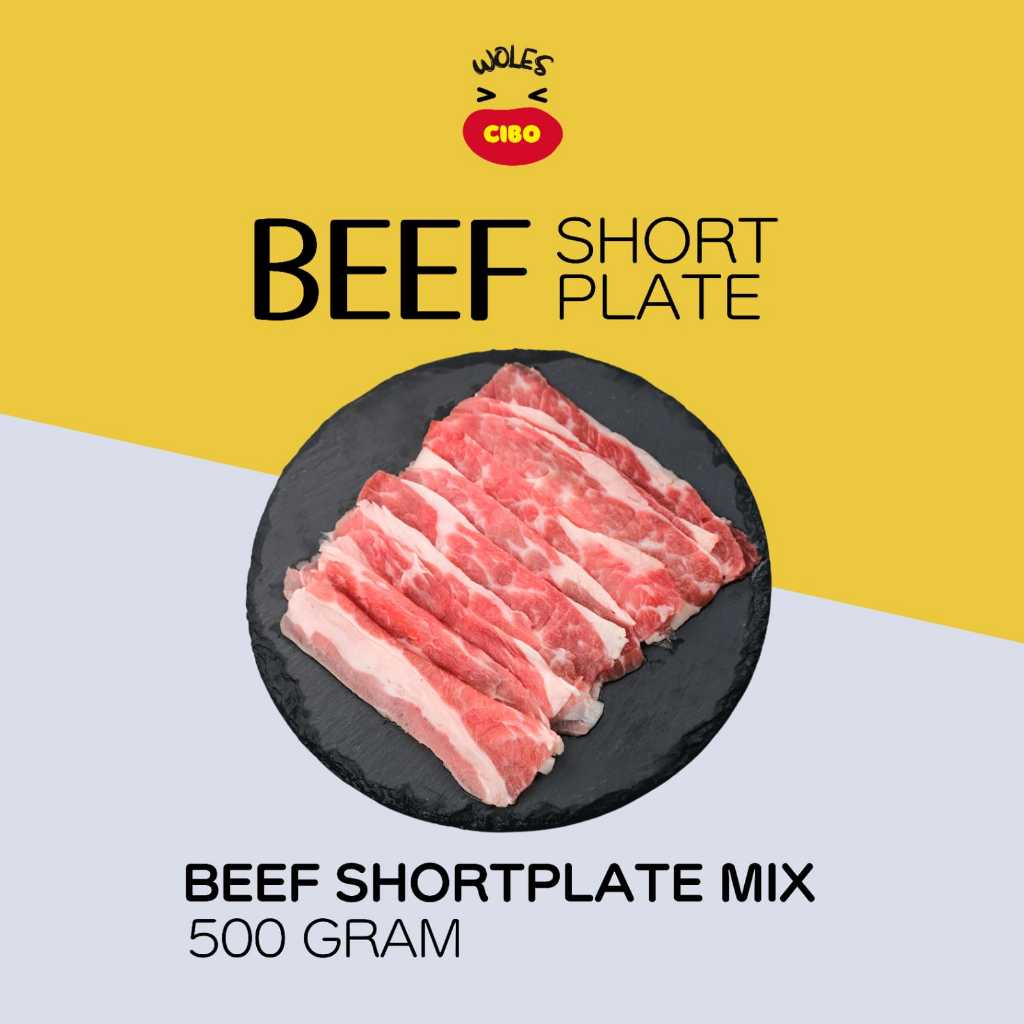 Jual Shortplate Beef Mix 500 Gram / Shortplate beef / Daging shortplate ...