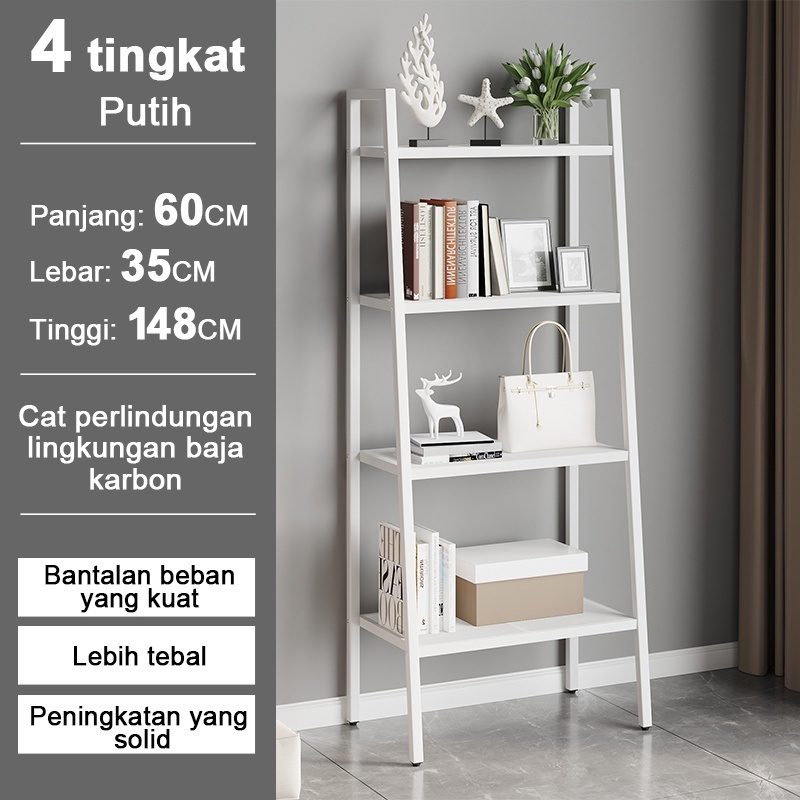 Jual Rak Besi 5 Susun Rak Besi Susun Rak pajangan Rak Putih Storage Rak ...