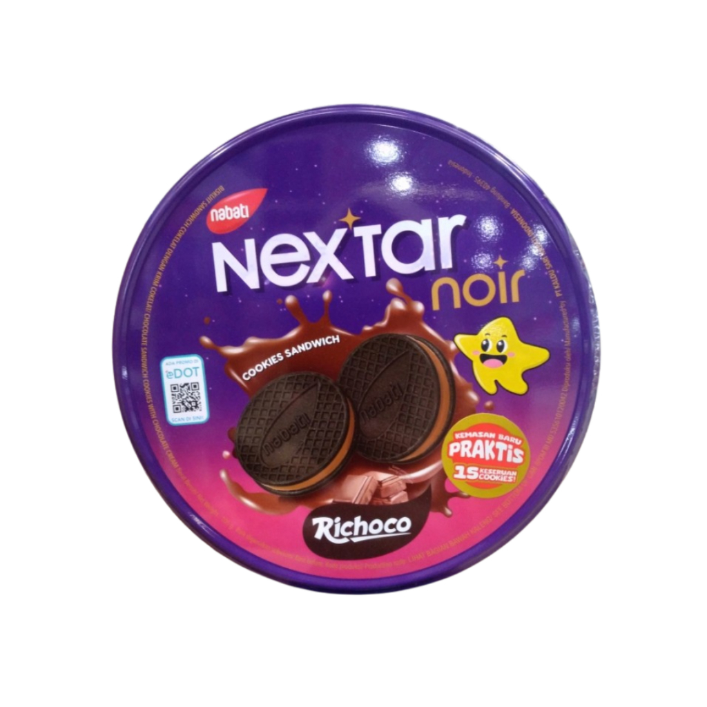 Jual Nextar Kaleng Cake Cookies lembut Star Noir Brownis Nastar | Shopee Indonesia