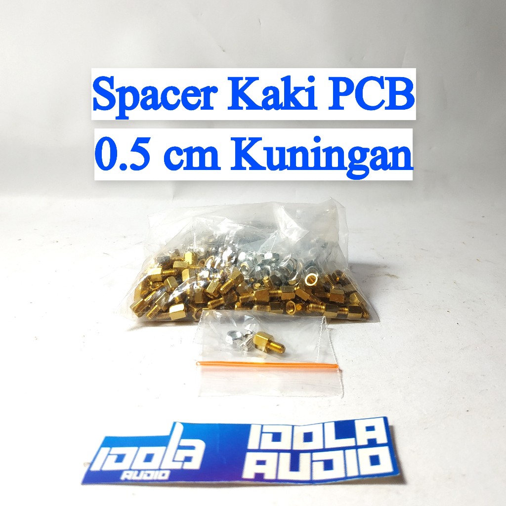 Jual Spacer Kaki PCB 0.5 cm Kuningan | Spacer PCB Ukuran 0.5cm | Shopee ...