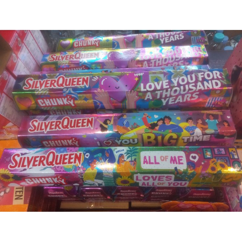 Jual Silverqueen Chunky Bar King of Bars Chocolate 1 kg Cokelat Silver ...