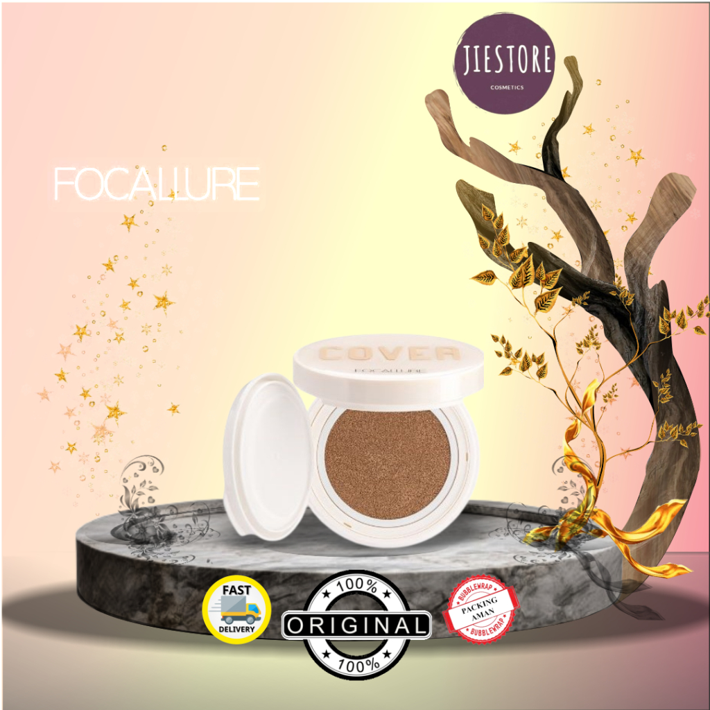 Jual FOCALLURE Cushion Foundation oil control & Last 12 hours BB cream ...