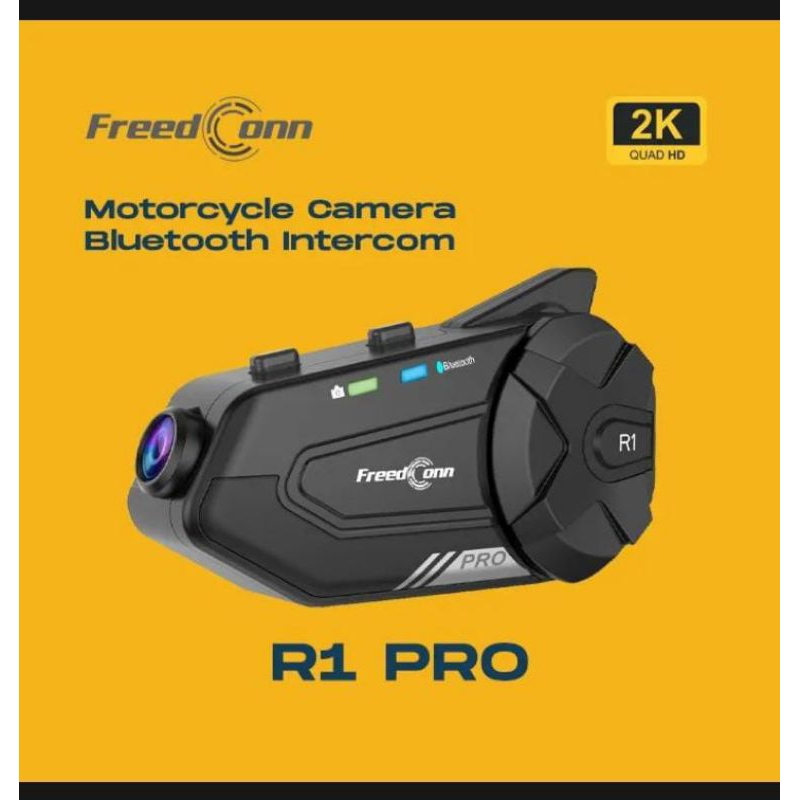 Jual Intercom FreedCon R1 Pro 2K Intercom Camera Bluetooth | Shopee ...