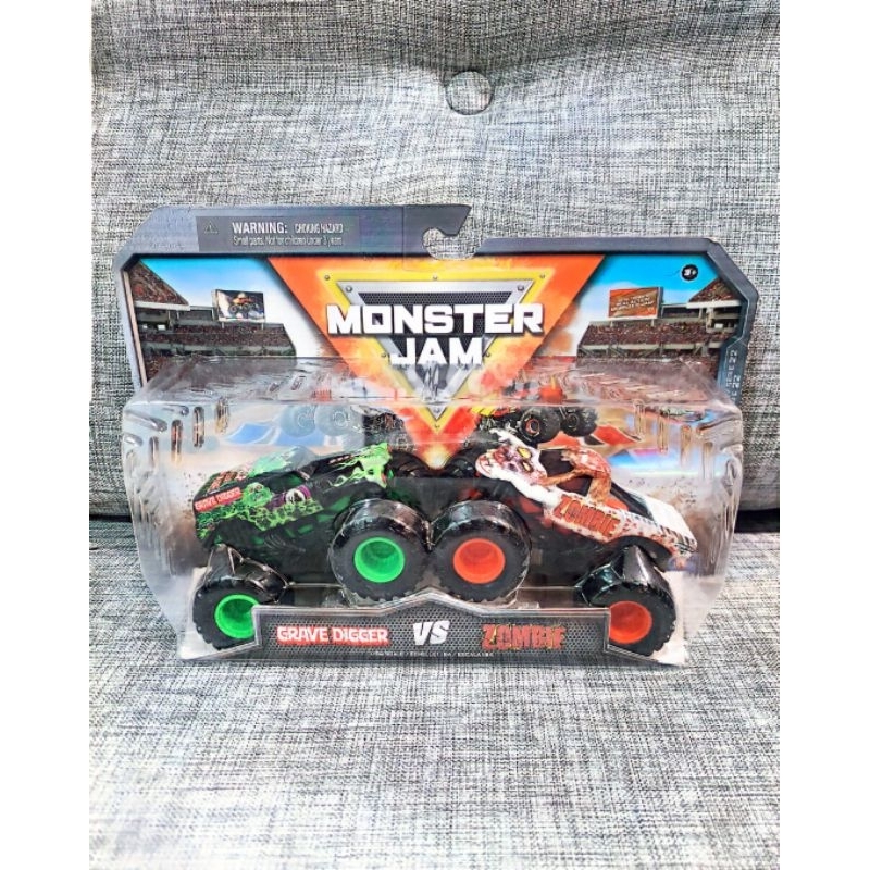 Jual monster jam grave digger vs zombie original | Shopee Indonesia