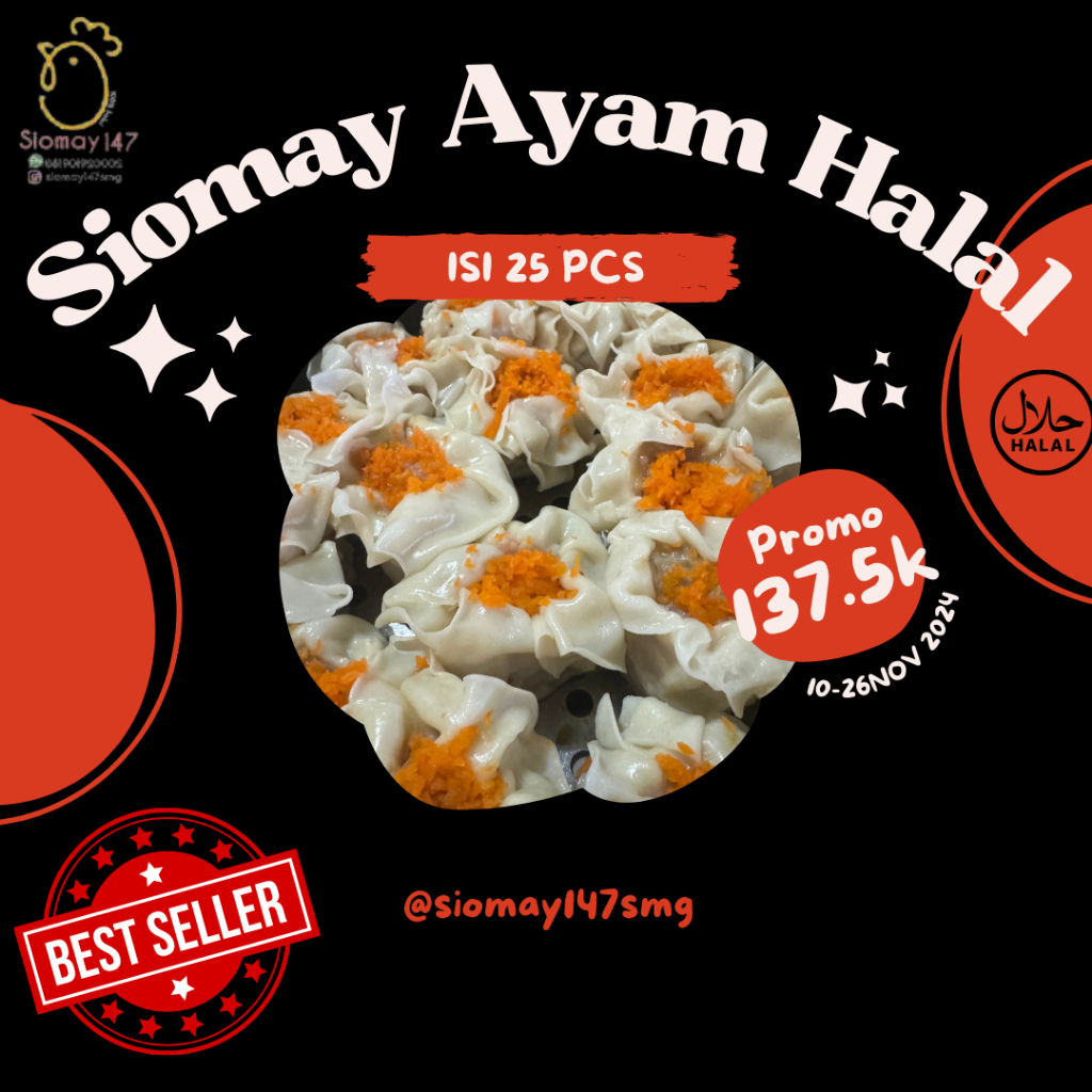 Jual Siomay Ayam Isi 25 pcs/ Frozen / Saus Merah / Halal | Shopee Indonesia