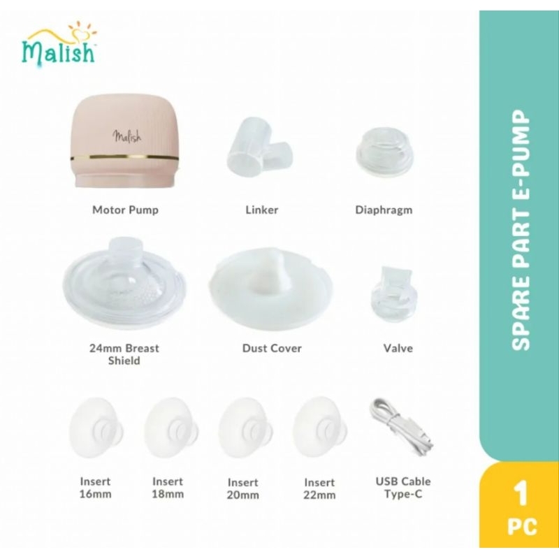 Jual Sparepart Pompa Asi Malish e pump / Valve malish e pump diafragma ...