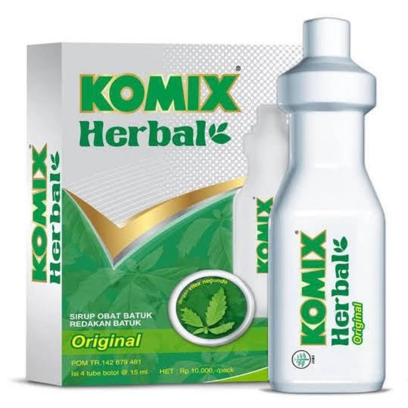 Jual KOMIX HERBAL BOX 4 TUBE ANAK & DEWASA (POTEK) | Shopee Indonesia