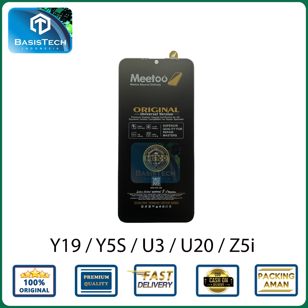 Jual LCD VIVO Y19 - Y5S - U3 - U20 - Z5i +TOUCHSCREEN - MEETOO ORIGINAL ...
